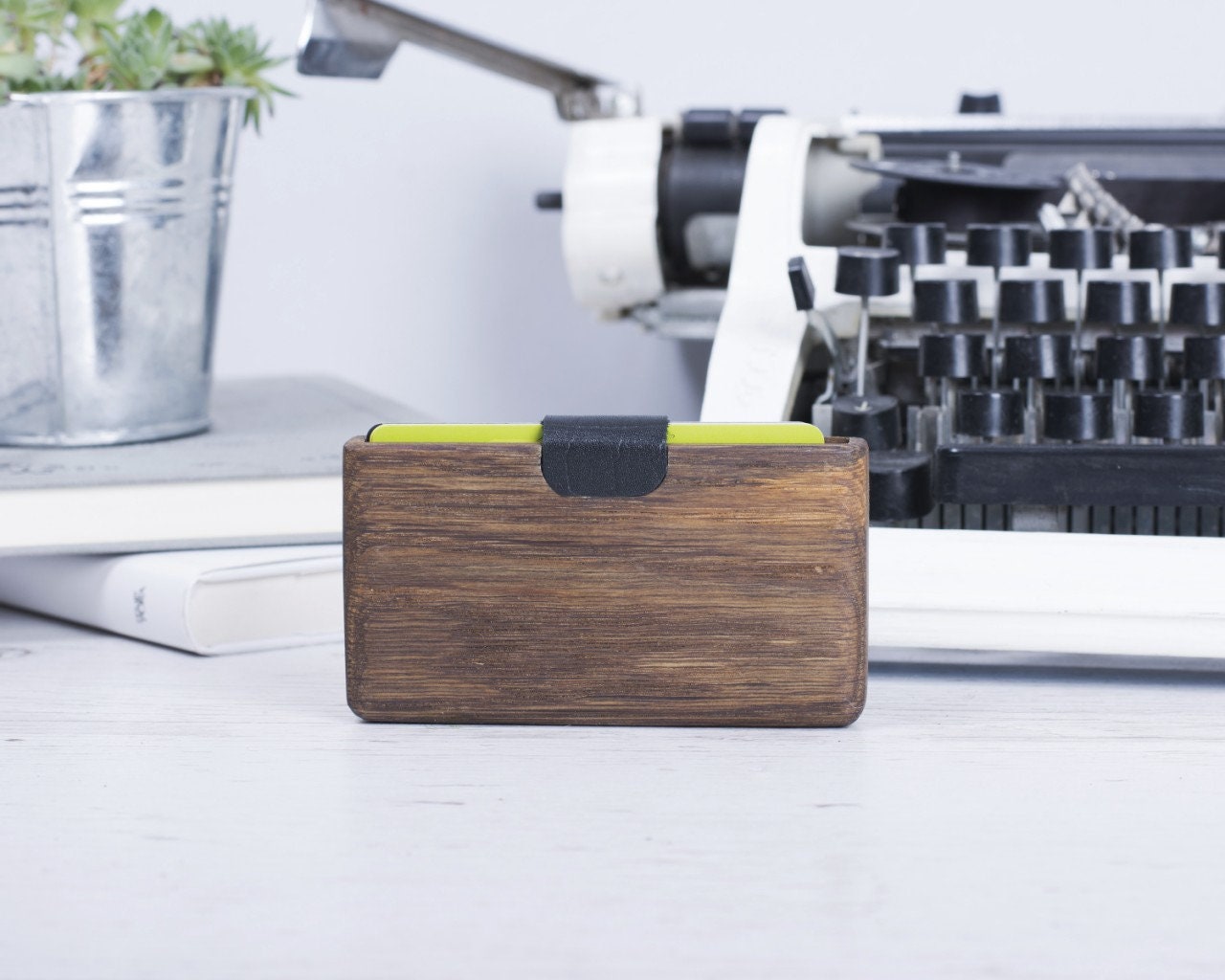 Wooden Card Wallet Card Case Wood Cardholder Personalized Credit Card ...