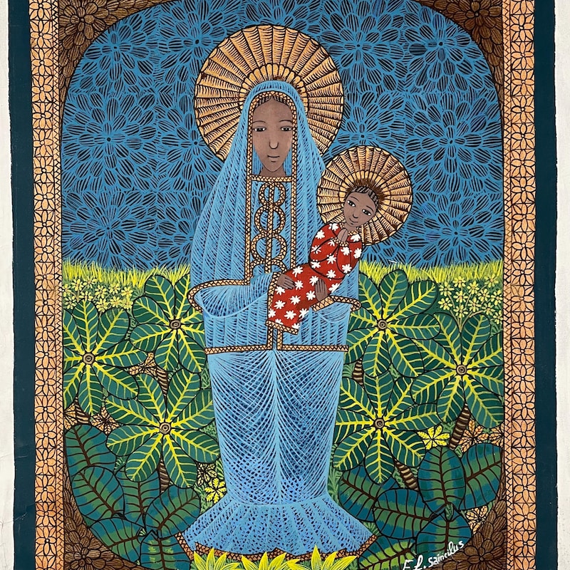 Haitian Painting Naive - Etsy
