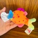 90s Teenie Beanie Baby Lips the Fish - Etsy