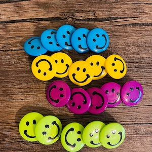 Smiley Face Buttons - Etsy