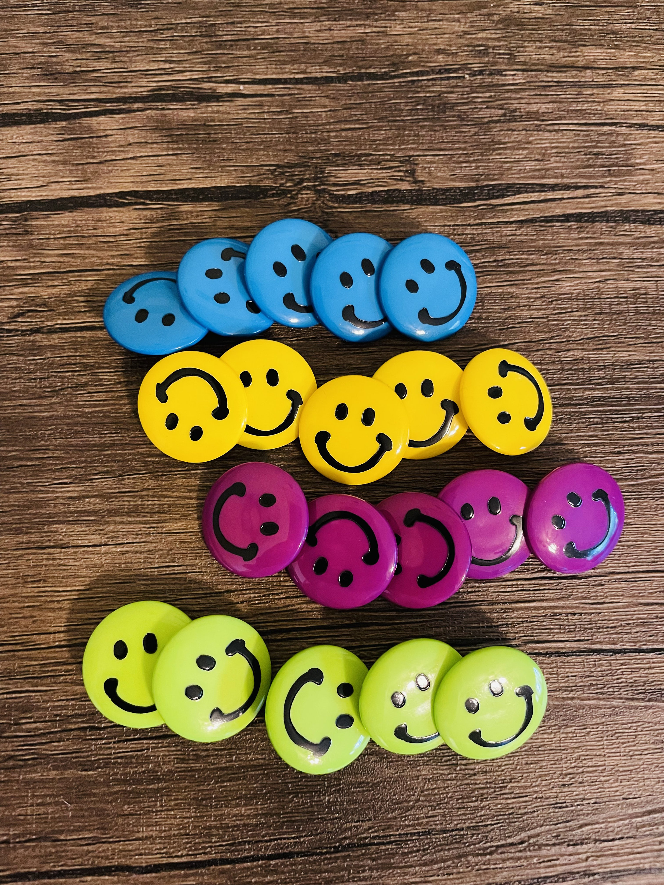 Smiley Face Buttons - Etsy