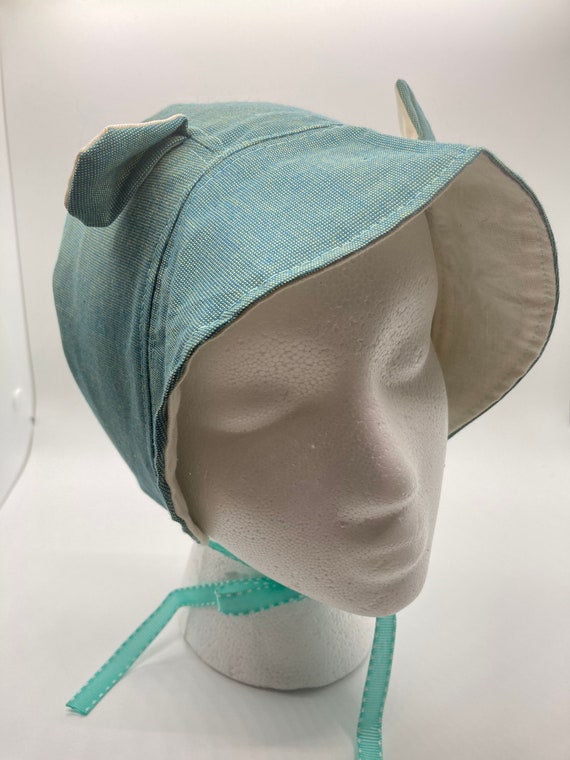Cotton bonnet | Etsy
