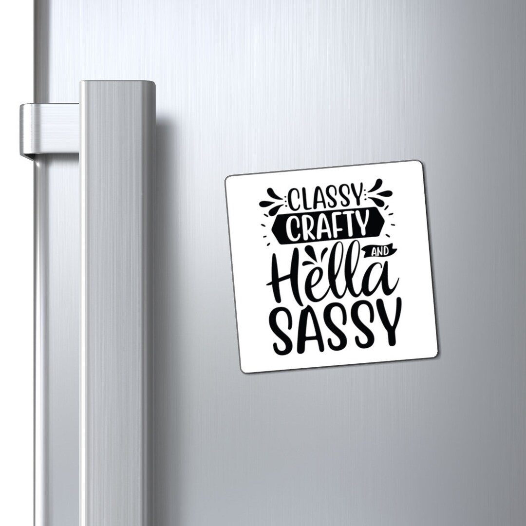 Sarcastic Mouthy Magnets Quirky, Funny, and Irresistibly Sassy ...