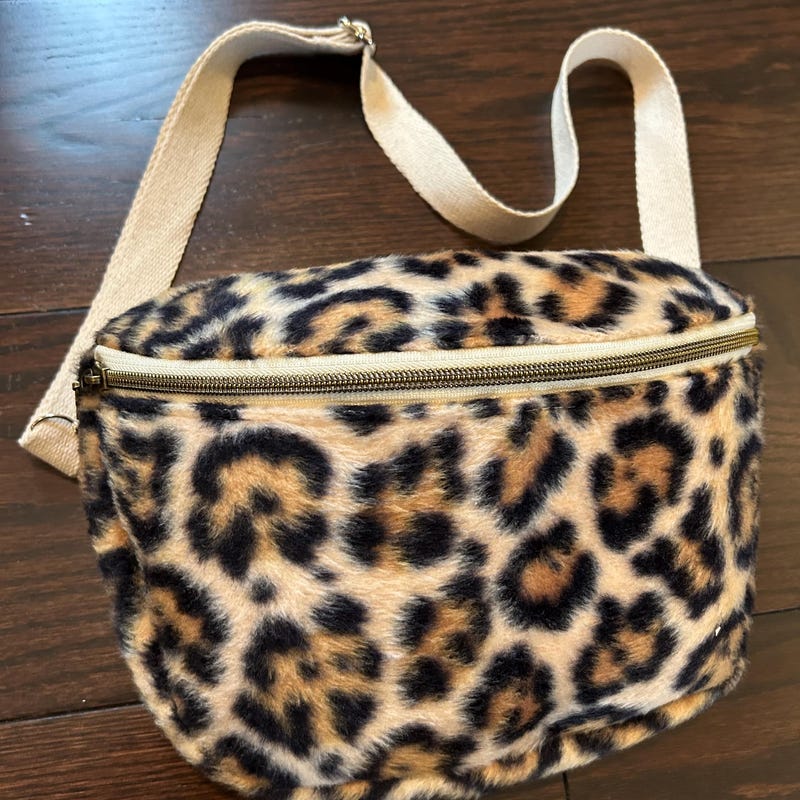 Leopard Cotton Fanny Pack - Etsy