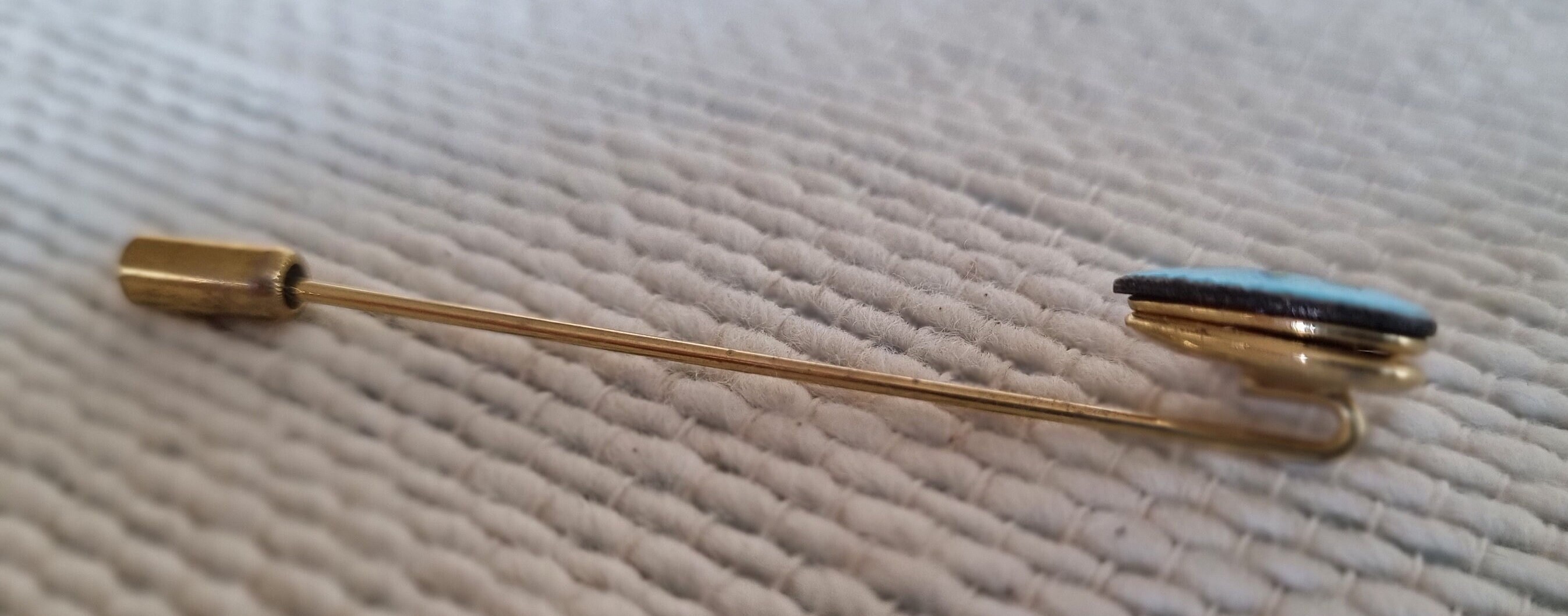 Vintage Heart Locket Stick Pin, Custom Jewelry for Tie, Hat, Stick Hair ...