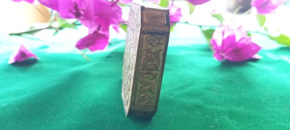 Antique Imperial Italian Bronze Hands Made Engraved S… - Gem