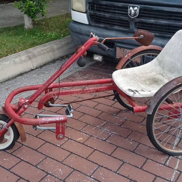 Vintage Tricycle - Etsy
