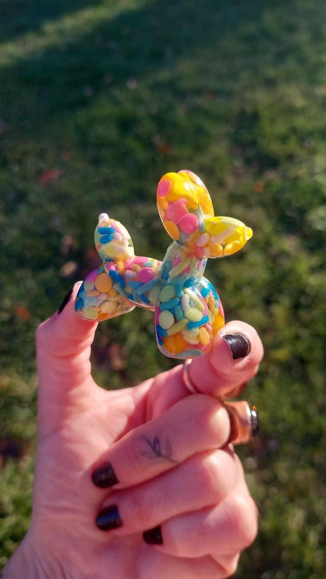 MEDIUM Sized Balloon Dog - Balloon Dogs - Home Decor - Tabletop Accent ...