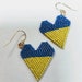 Ukraine Earrings/step-by-step Beading Pattern / Tutorial / Pdf Beading ...