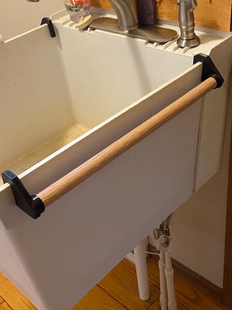 Utility Sink Towel Rack Kit - Brackets Only - Etsy