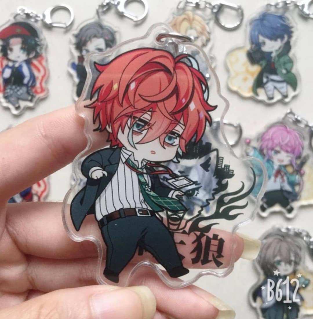 Hypnosis Mic Keychains 12 Character - Etsy