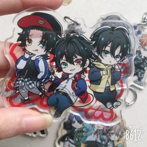 Hypnosis Mic Keychains 12 Character - Etsy