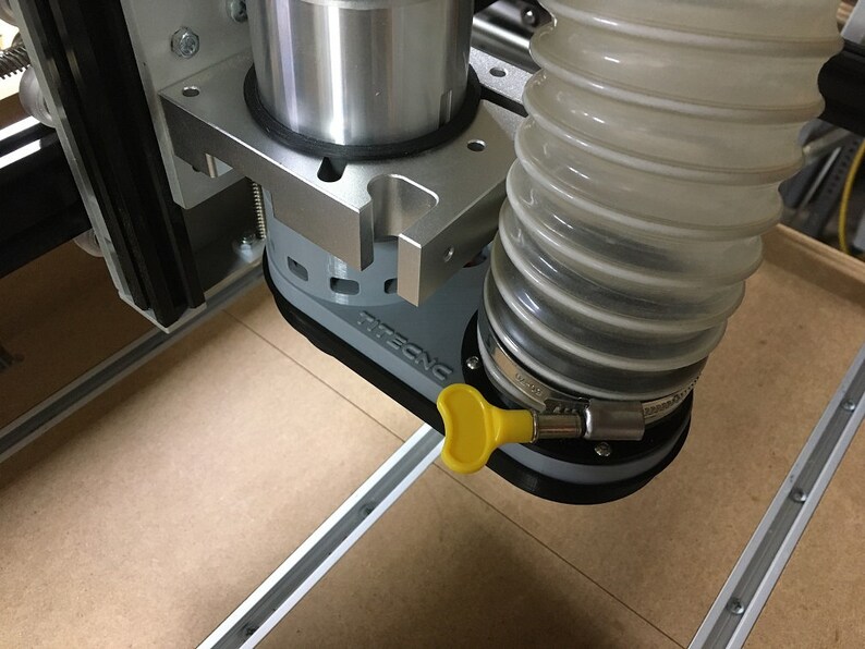 CNC Dust Shoe for Makita RT0701C - Custom Size Vacuum Attachment - Etsy