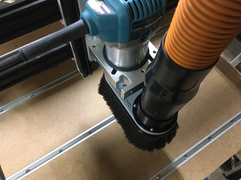 CNC Dust Shoe for Makita RT0701C Custom Size Vacuum - Etsy