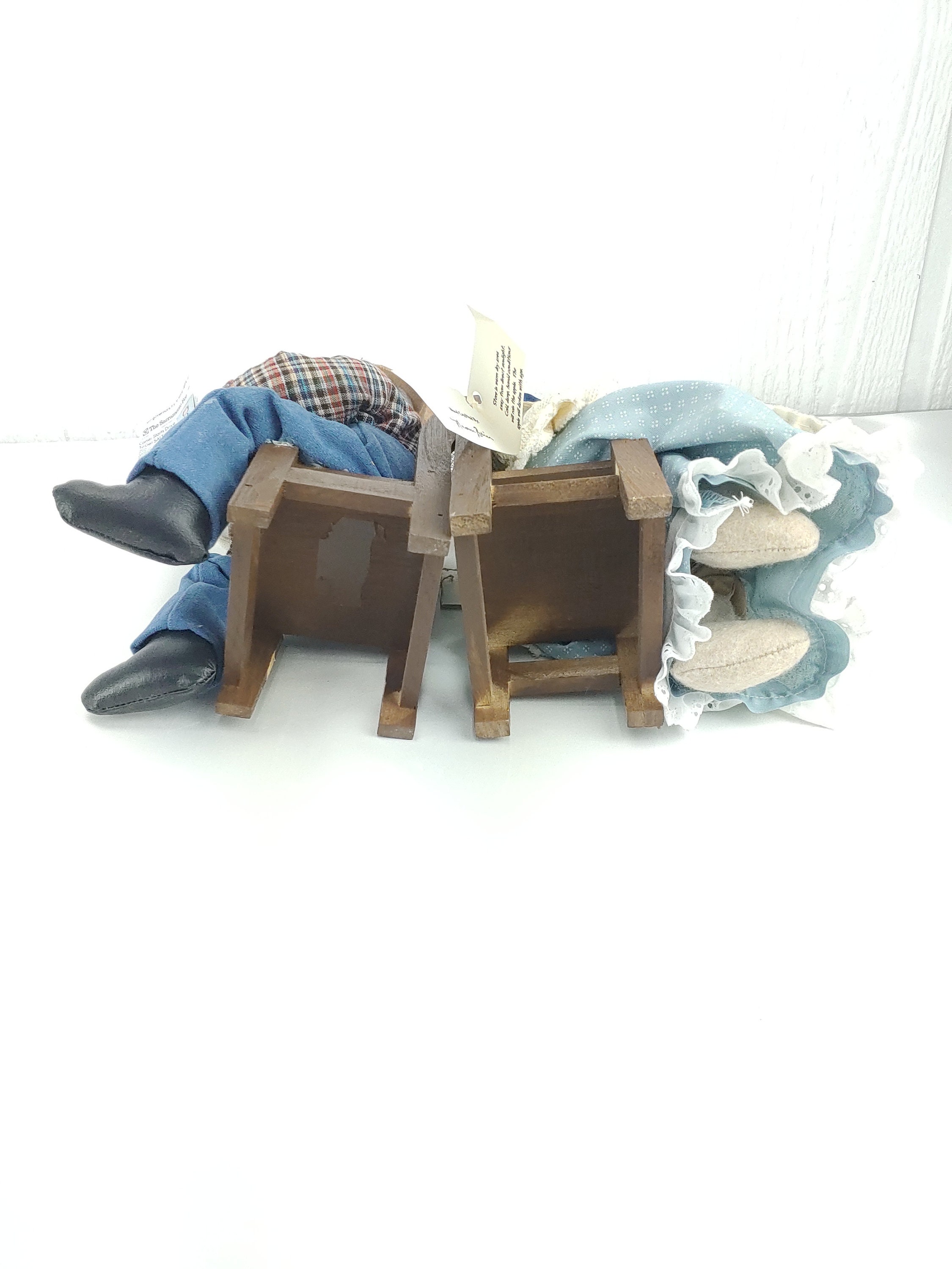 Authentic Handcrafted Apple Head Dolls Grandpa and Grandma Set - Etsy