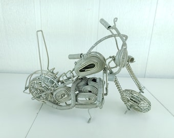 Motorcycle Wire Art - Etsy