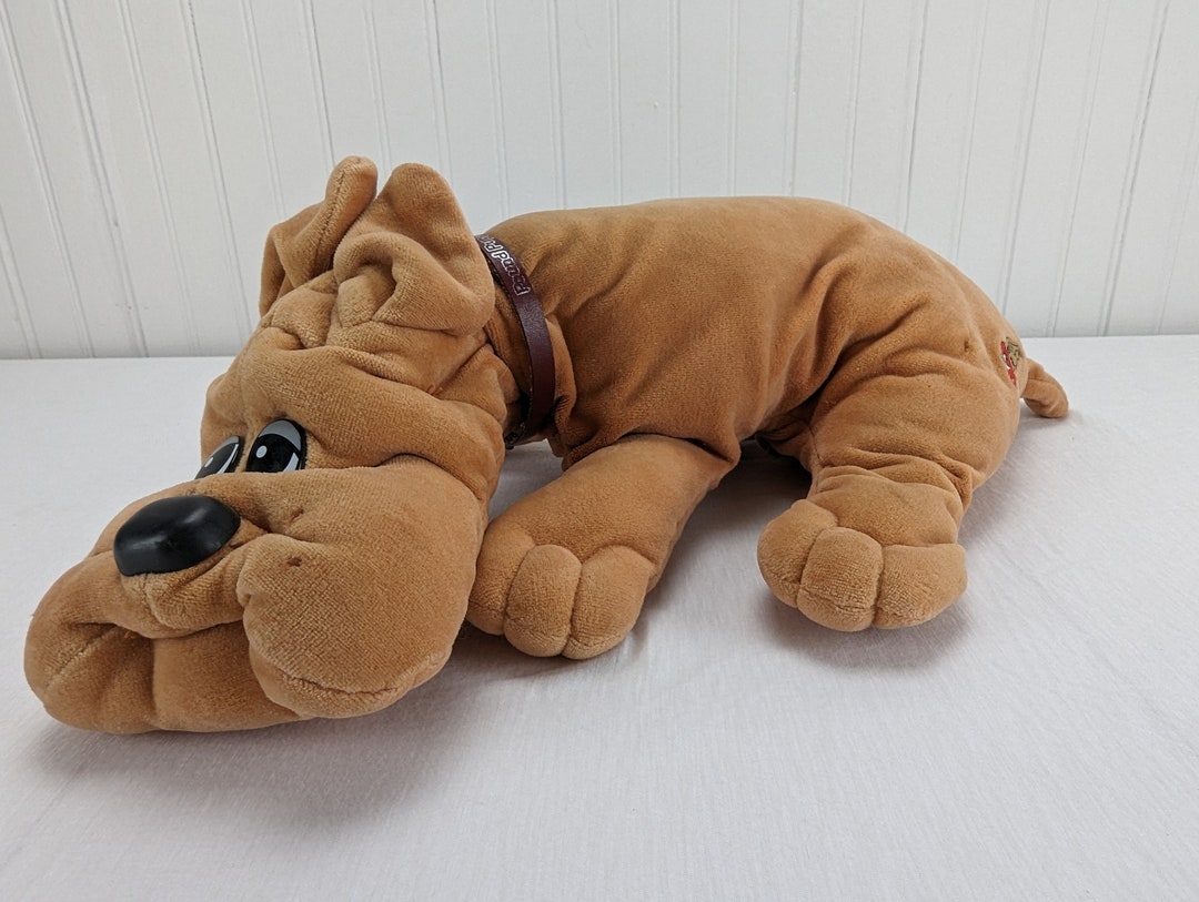 Vintage Tonka Pound Puppies Rumple Skins Brown Plush 20 Stuffed Animal ...