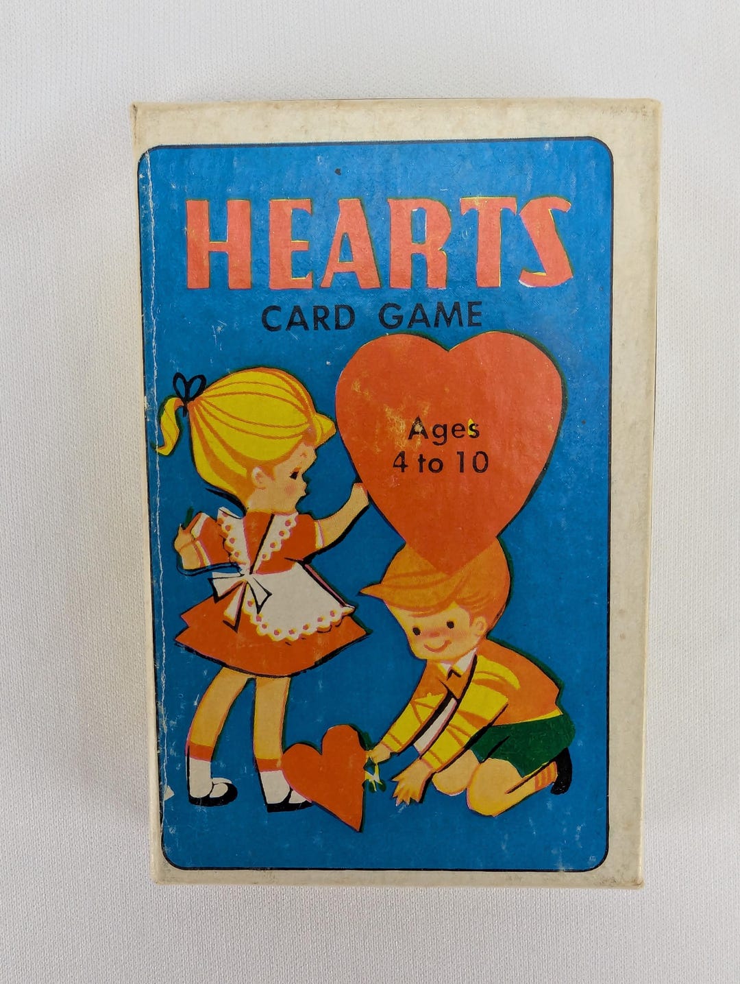 Vintage Hearts Cards Game 447X Complete 36 Card Deck Retro Children's ...