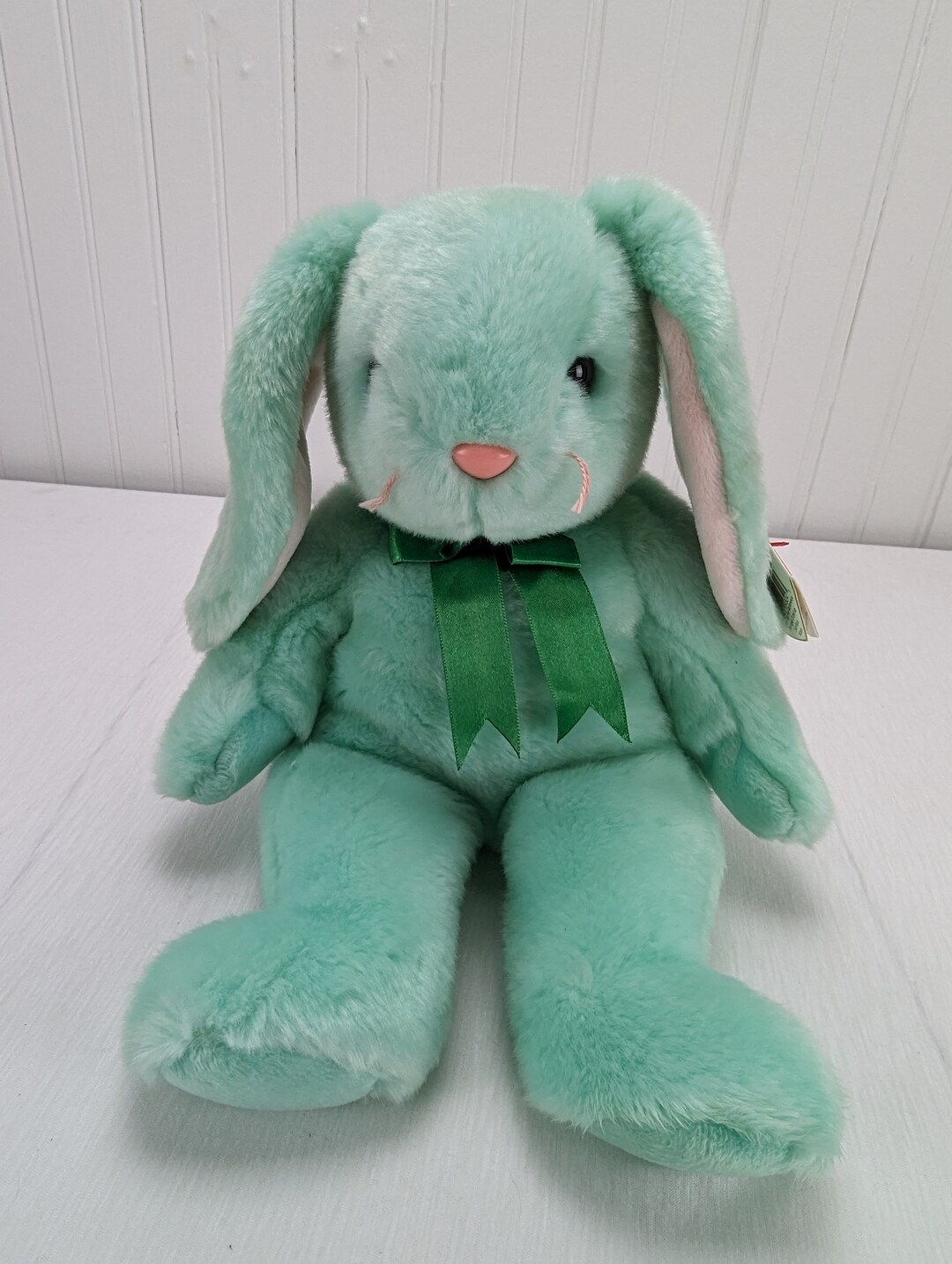 Ty Beanie Buddies Hippity Mint Green Bunny Rabbit Plush - Etsy