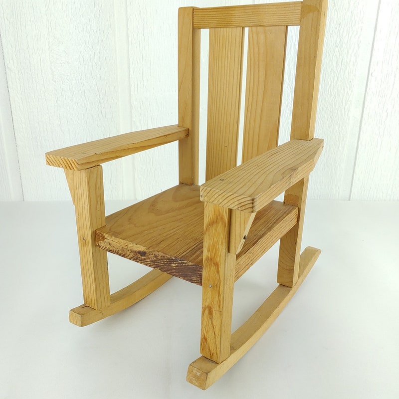 Wooden Rocking Chair - Etsy