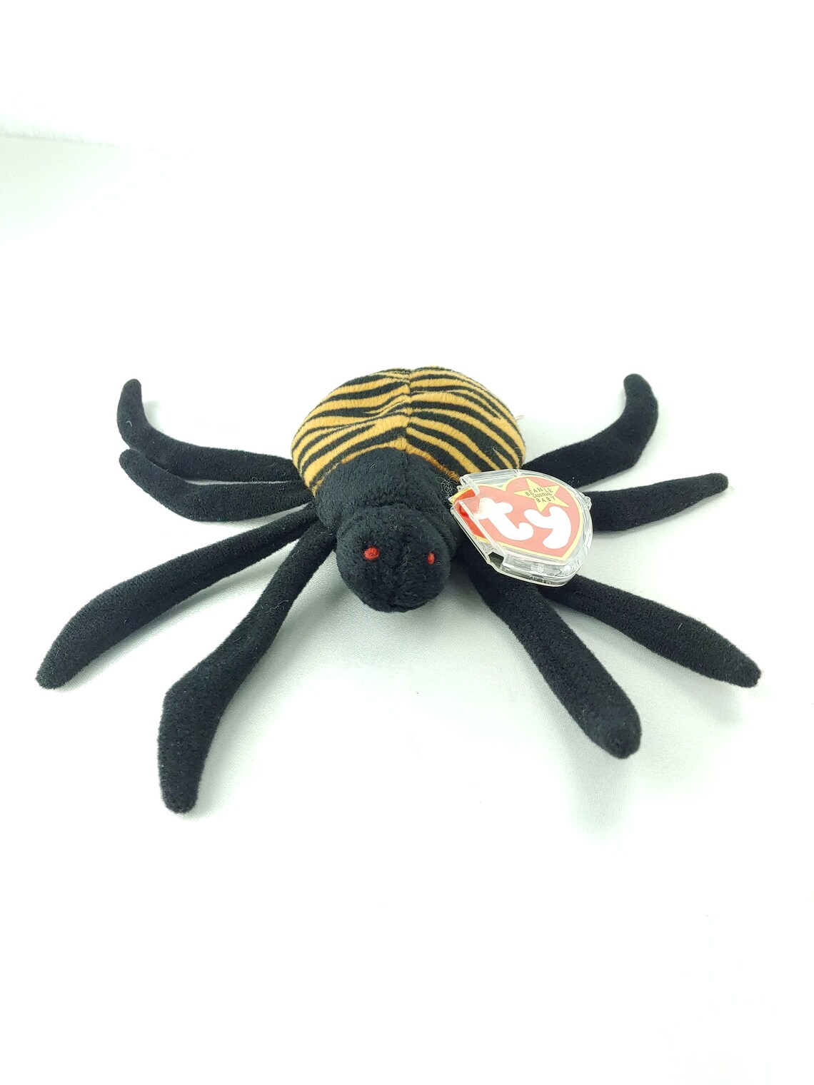 Ty Spinner die Spinne Original Beanie Baby Plüsch 7" gefüllte Tier 1997 ...
