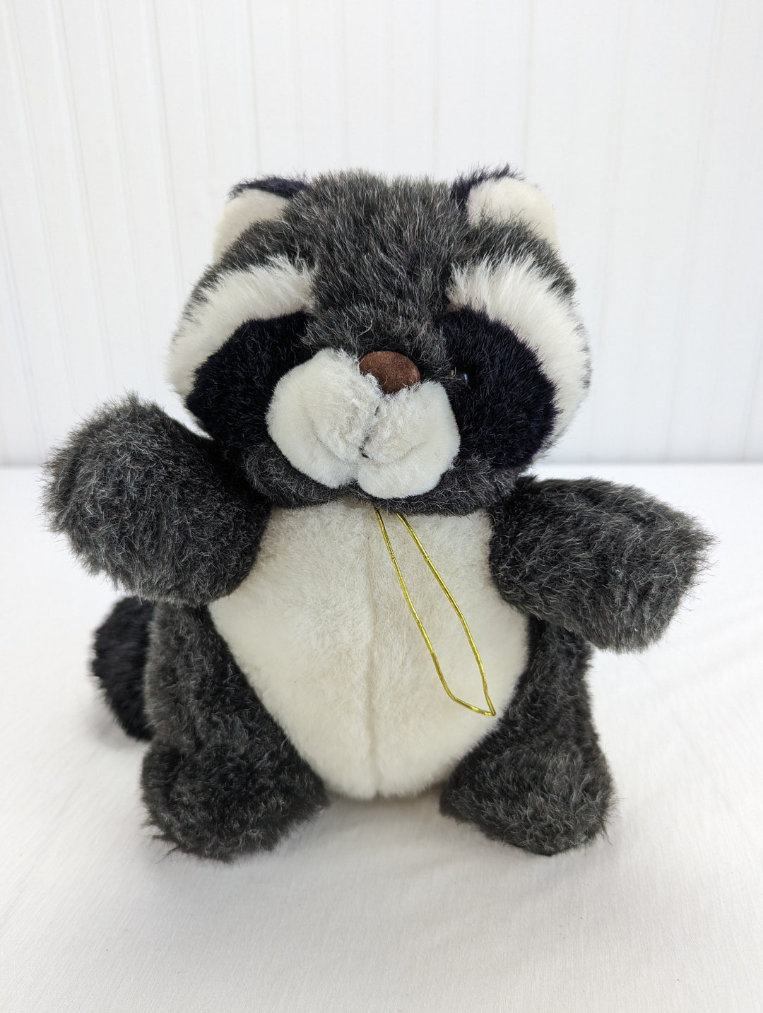 1992 Toys R Us Raccoon Plush 10" Stuffed Animal Geoffrey Vintage - Etsy