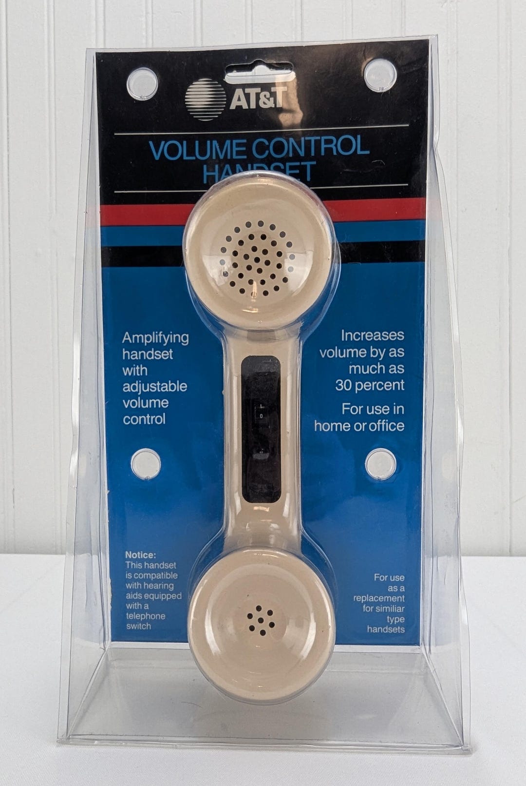 Vintage AT&T Volume Control Handset Amplifying Adjustable 1985 New in ...