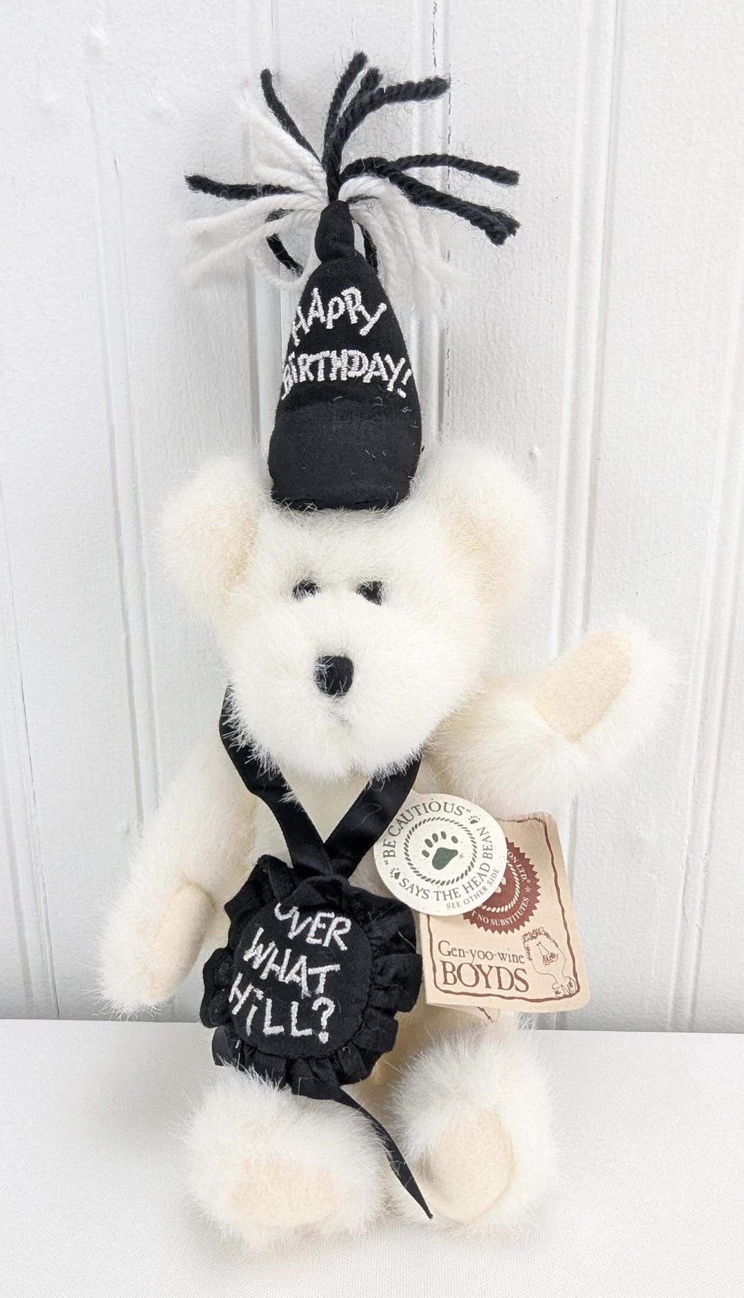 Boyds Bear Ono Nada Nutterone Plush Happy Birthday Stuffed Animal Over ...