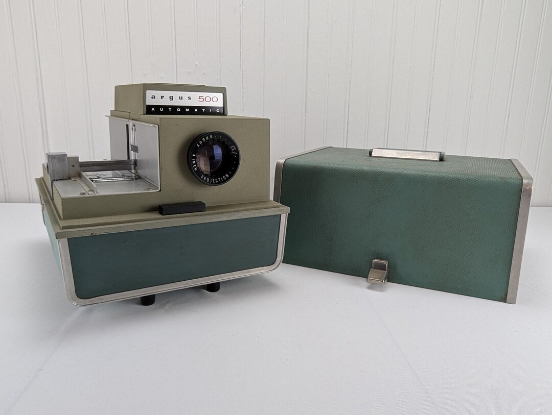 Vintage Argus 500 Automatic 4 Inch Projection Slide Projector Light ...