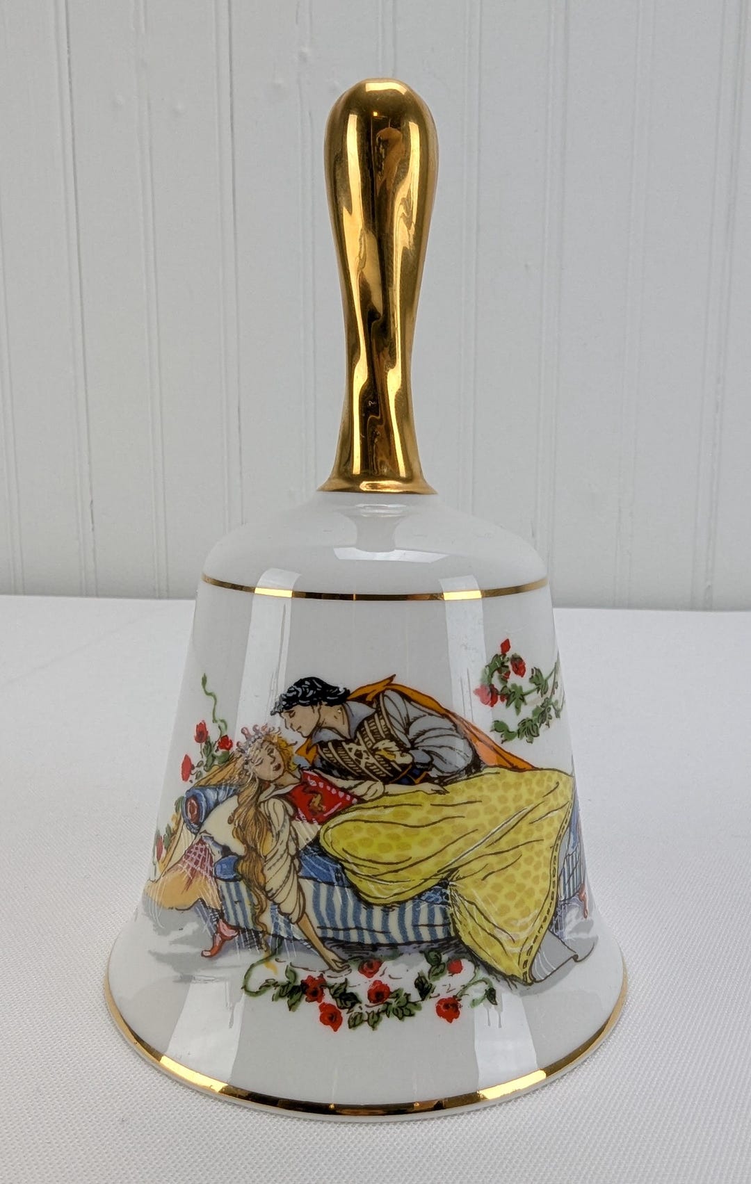 Vintage Danbury Mint the Fairy Tale Bells Sleeping Beauty No 3 Series ...