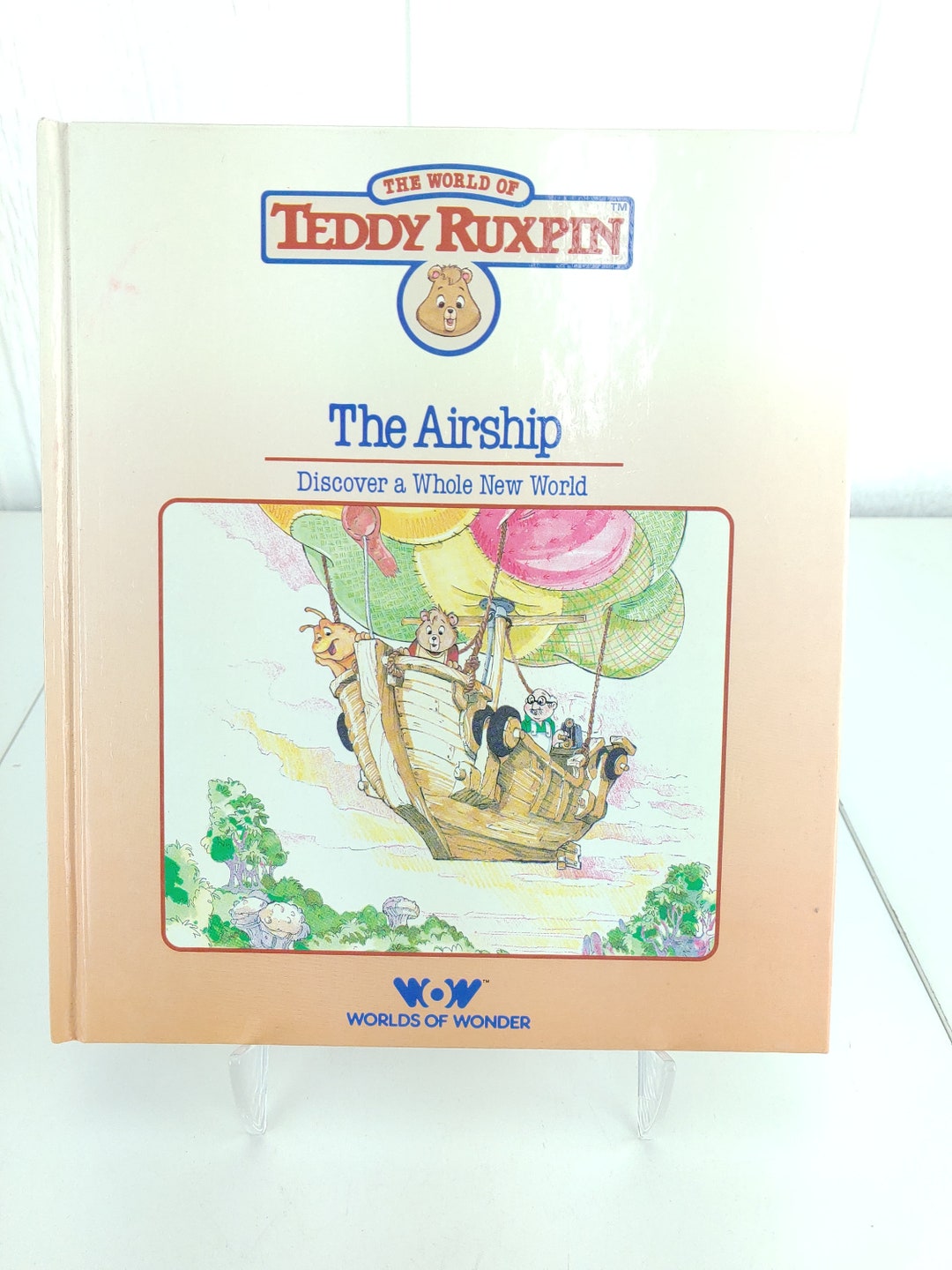 Vintage Teddy Ruxpin the Airship Discover A Whole New World Children's ...