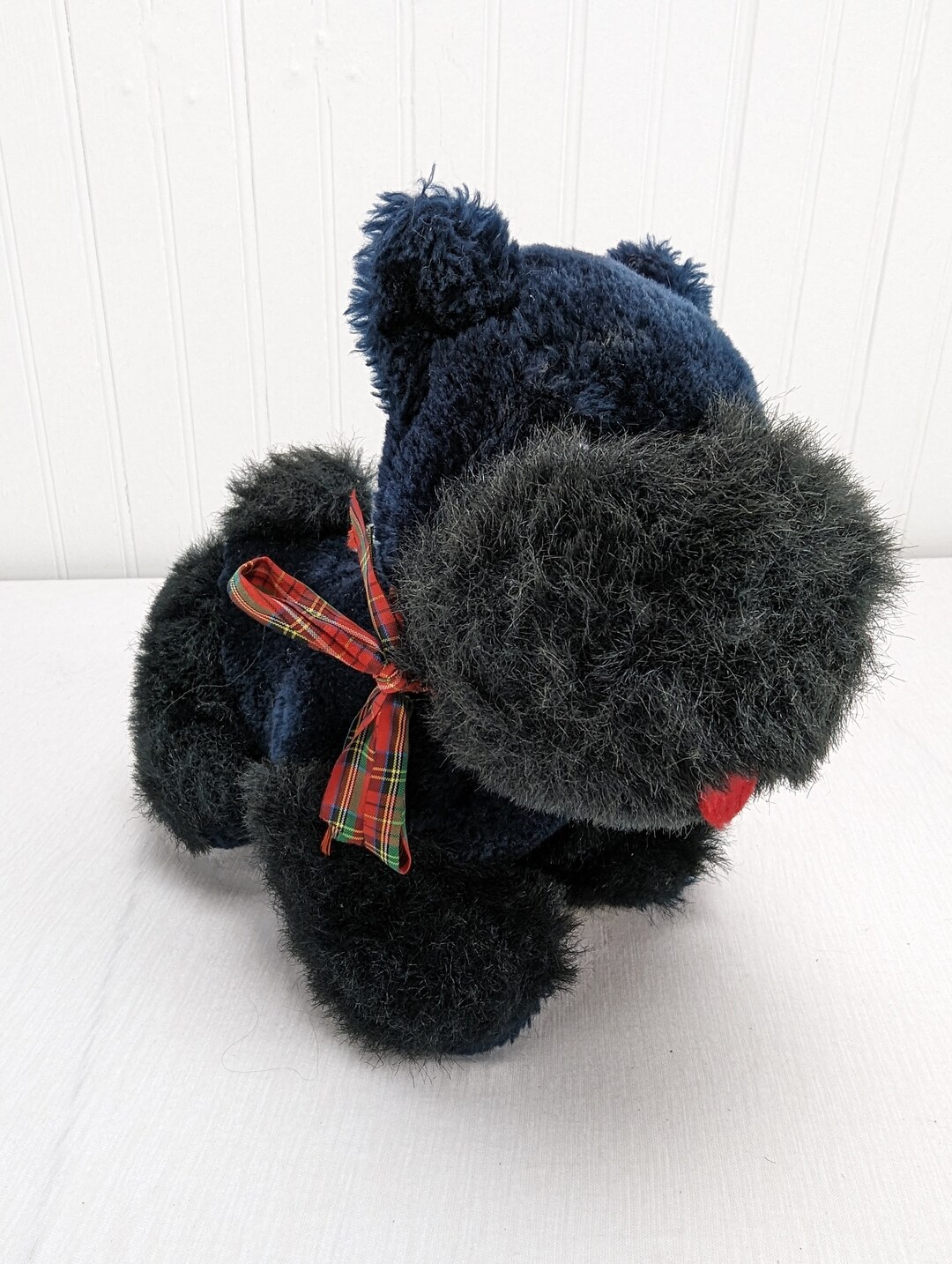 Vintage Fanciful Friends Black Scottie Dog Plush Stuffed Animal 1988 ...