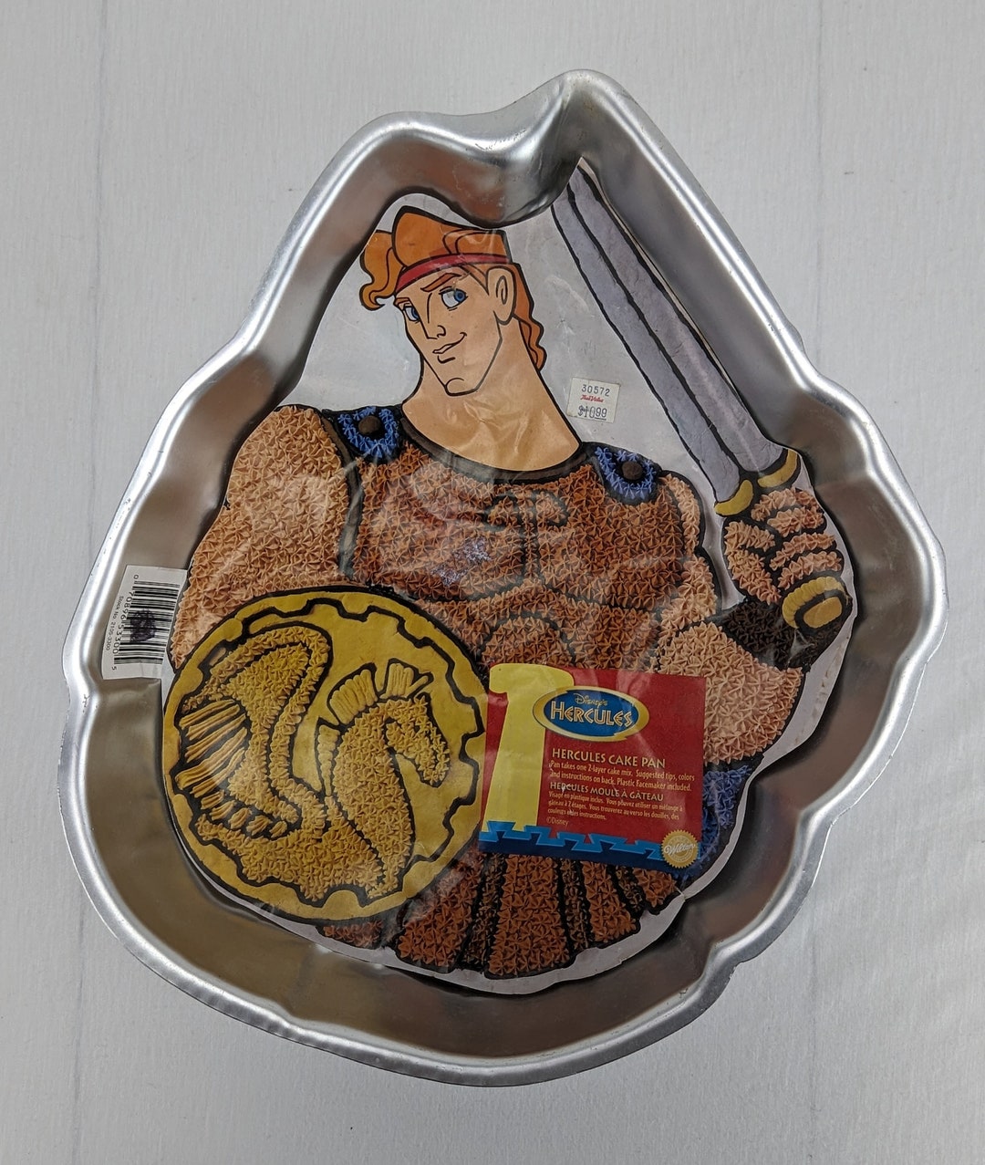 Vintage Wilton Disney Hercules Cake Pan 2105-3300 Greek God - Etsy
