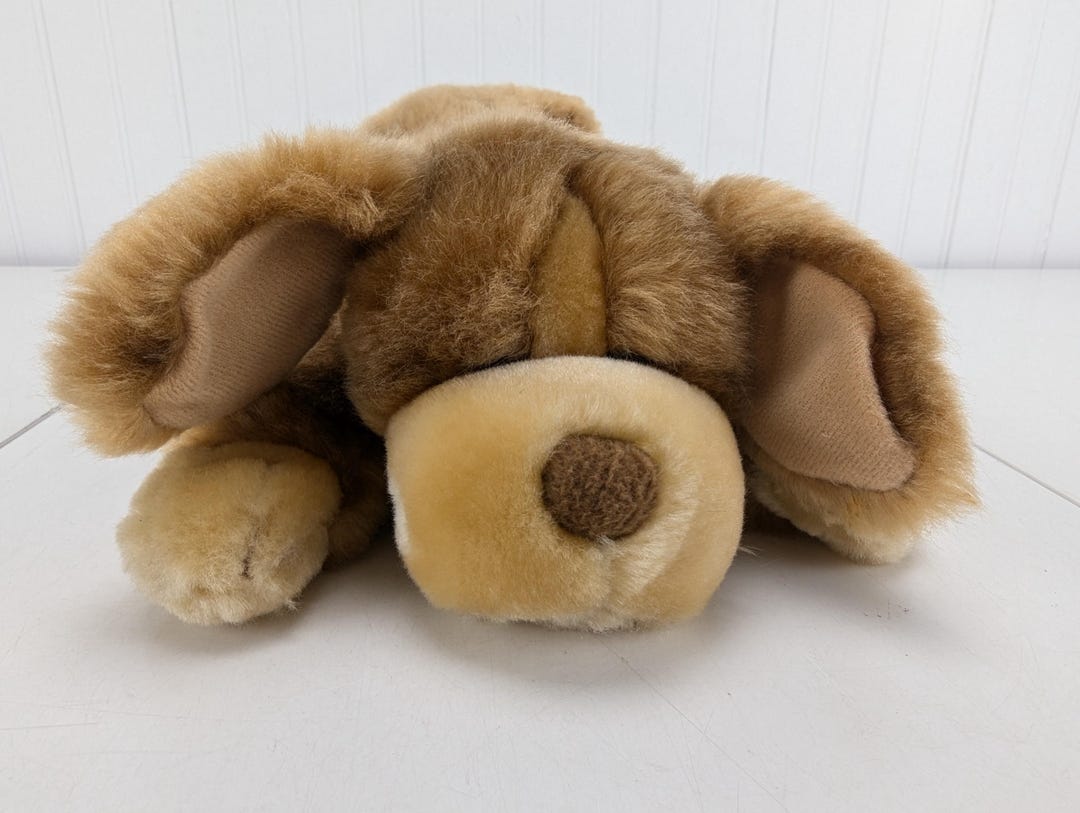 VTG Animal Alley 9 Darby Hound Puppy Dog Brown Toys R Us Plush Stuffed ...
