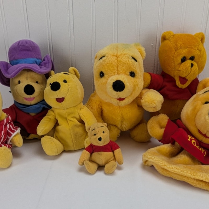 Winnie the Pooh Stuffed Animals - Etsy