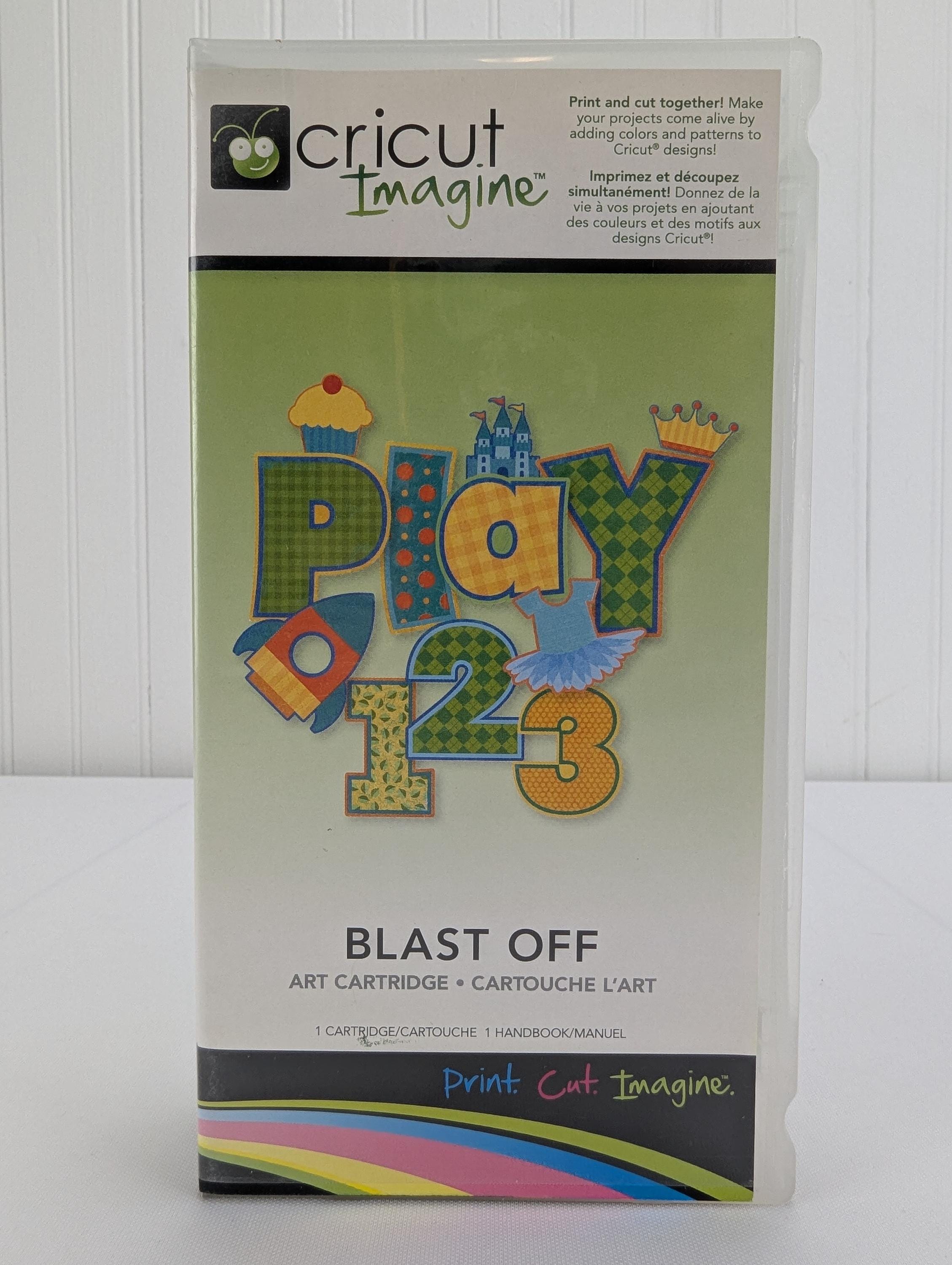 Cricut Imagine Blast off Art Cartridge #2000641 Complete Color Tags ...