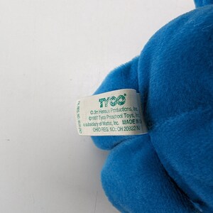 Tyco Cookie Monster Bean Bag Vintage Plush 8" Stuffed Animal 1997 ...