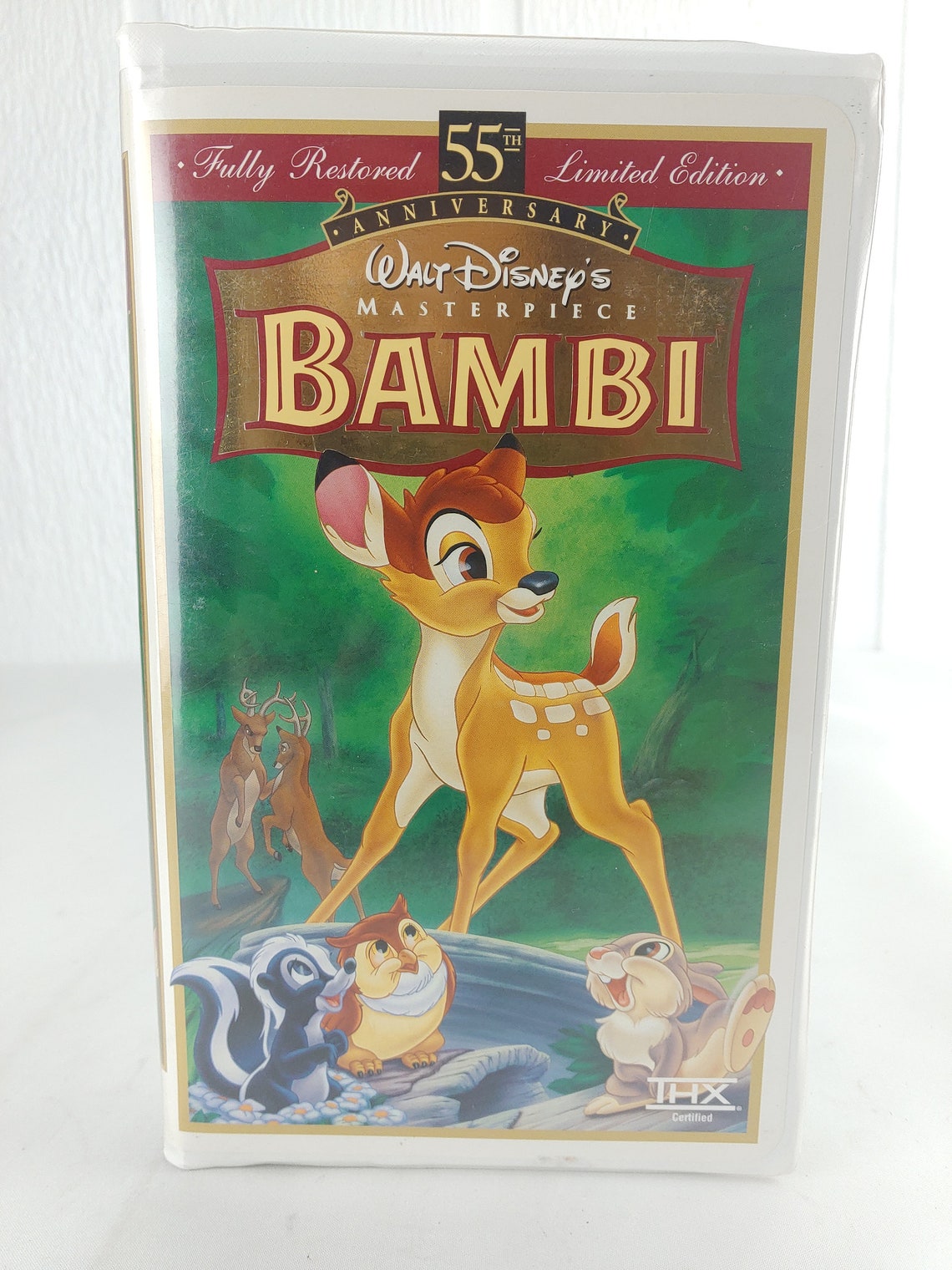 Bambi VHS Walt Disney's Masterpiece Collection 55th - Etsy
