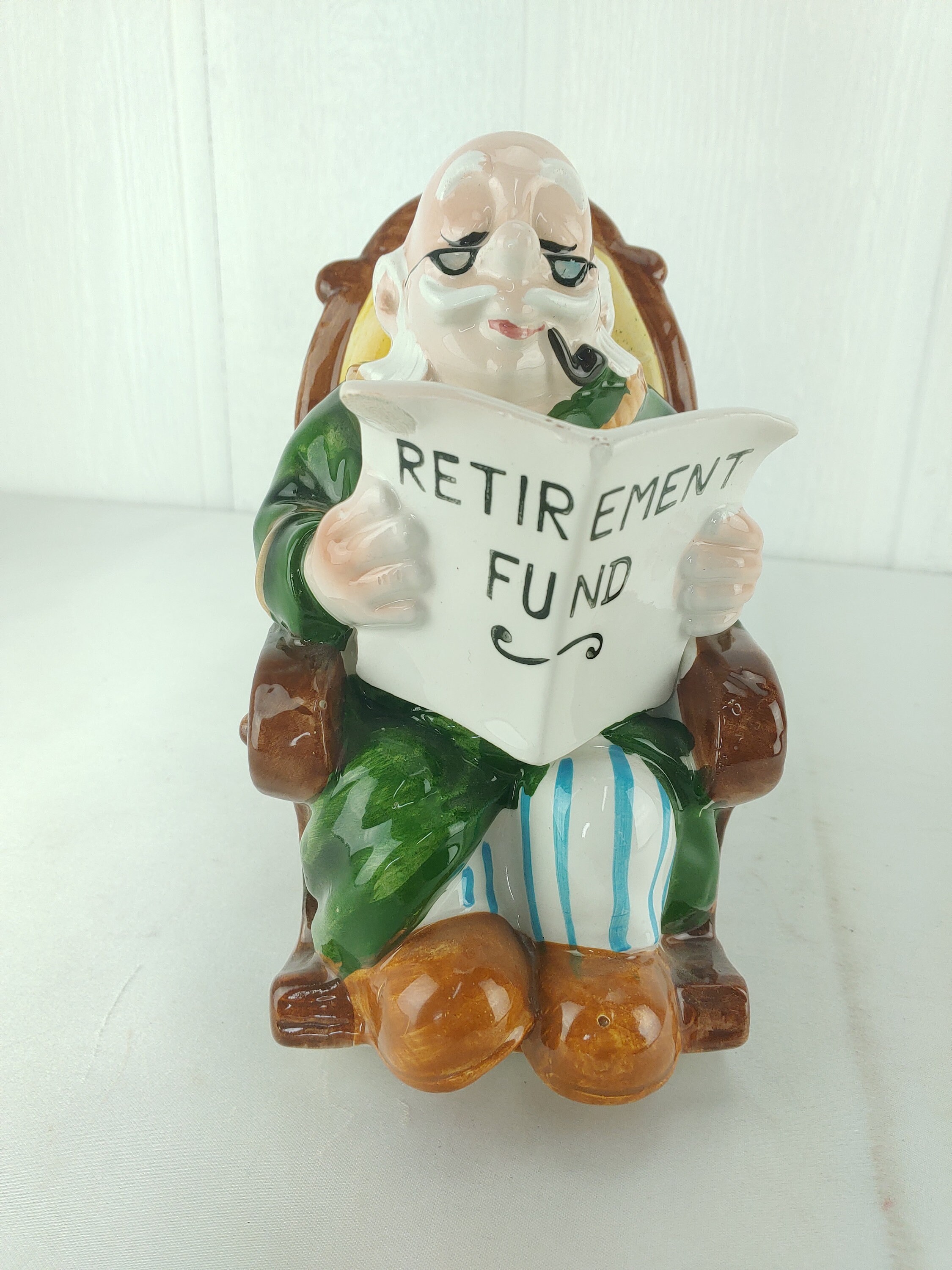 Retirement Fund Piggy Bank