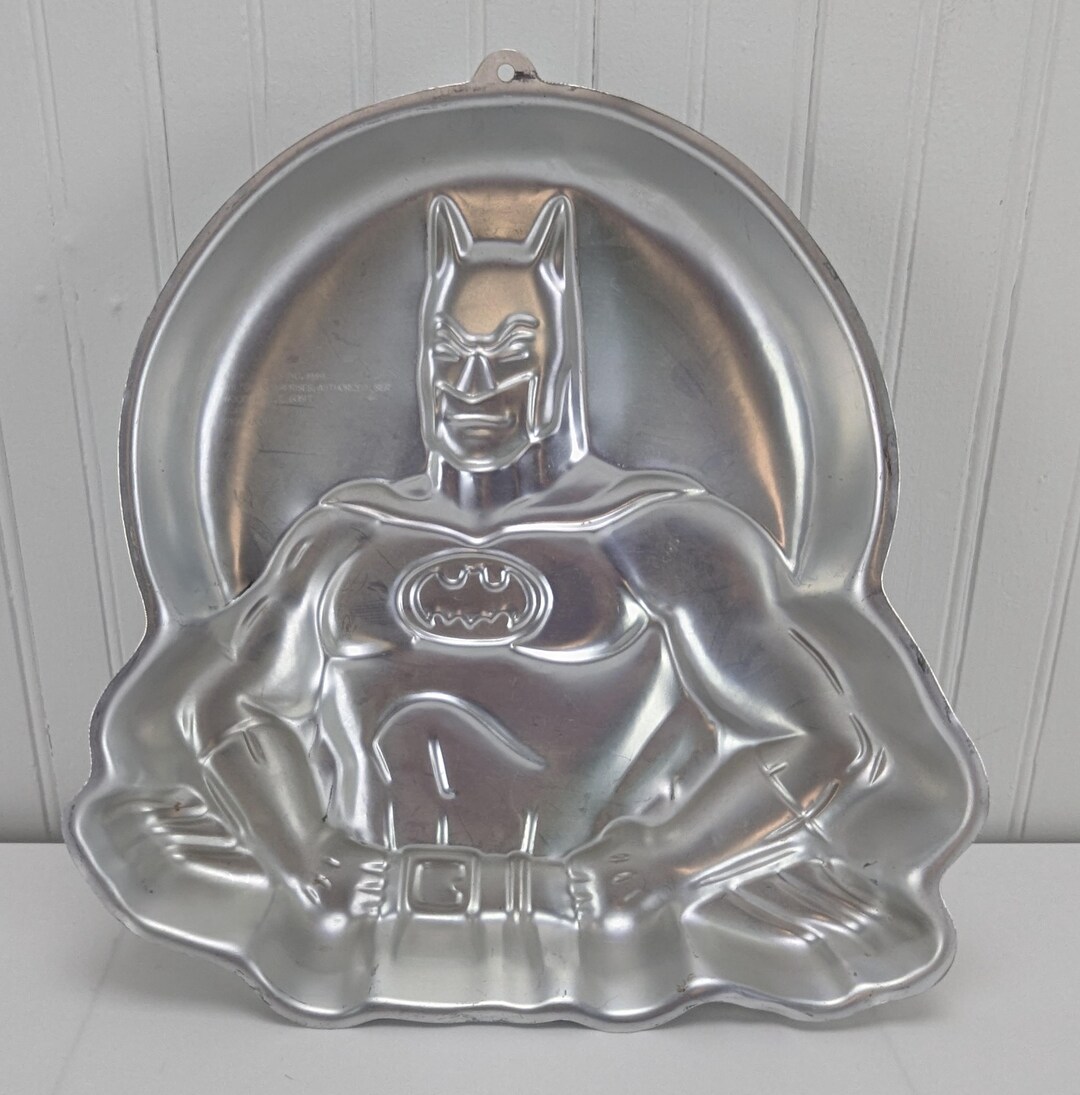 Vintage Wilton Cake Pan DC Comics Batman 1989 Large 2105-6501 Baking ...