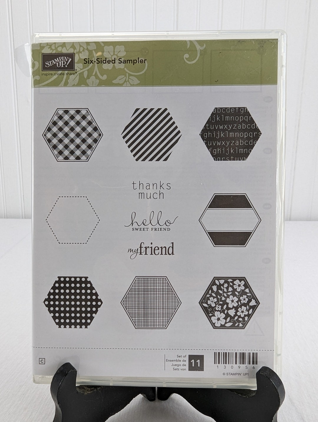 Stampin' up Six-sided Sampler Stamp Set of 11 130956 Card Making ...