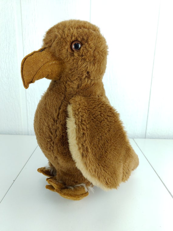 Vintage Dakin Brown Eagle Hawk Bird Plush 12 Stuffed - Etsy