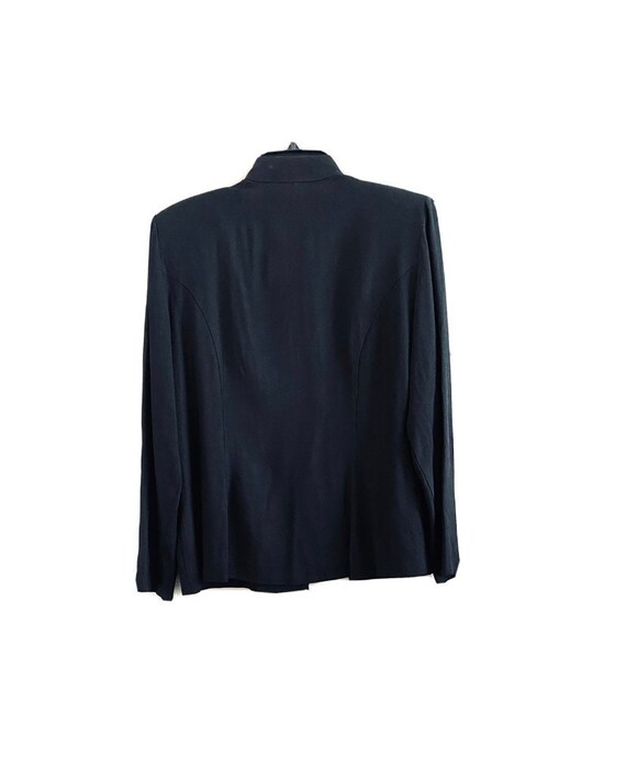 90s Virgo II Black Striped Center Military Acetate Bl… - Gem