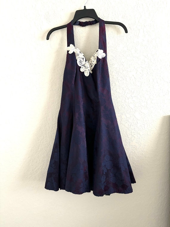 Vintage roberta purple floral - Gem