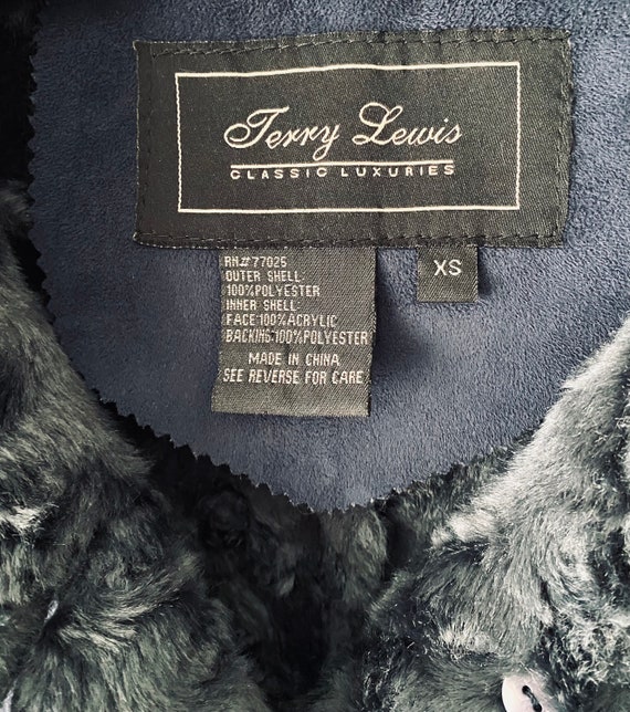 90s Terry Lewis Classic Luxuries Azul Marino Ante De 90s Terry Lewis Classic Luxuries Azul Marino Ante De
