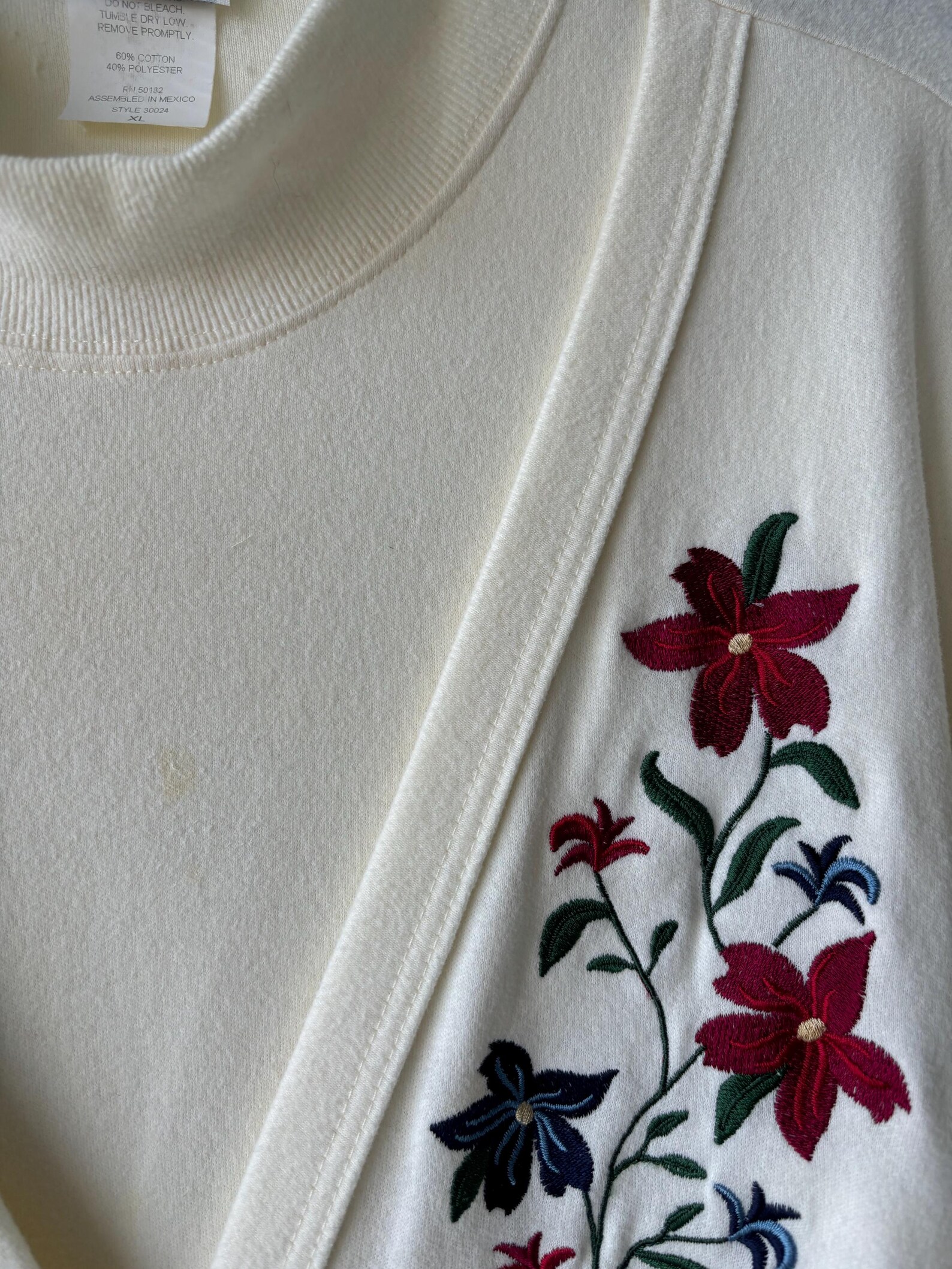 Vintage Bonworth Turtleneck Cardigan Pullover Top Grandma Christmas ...
