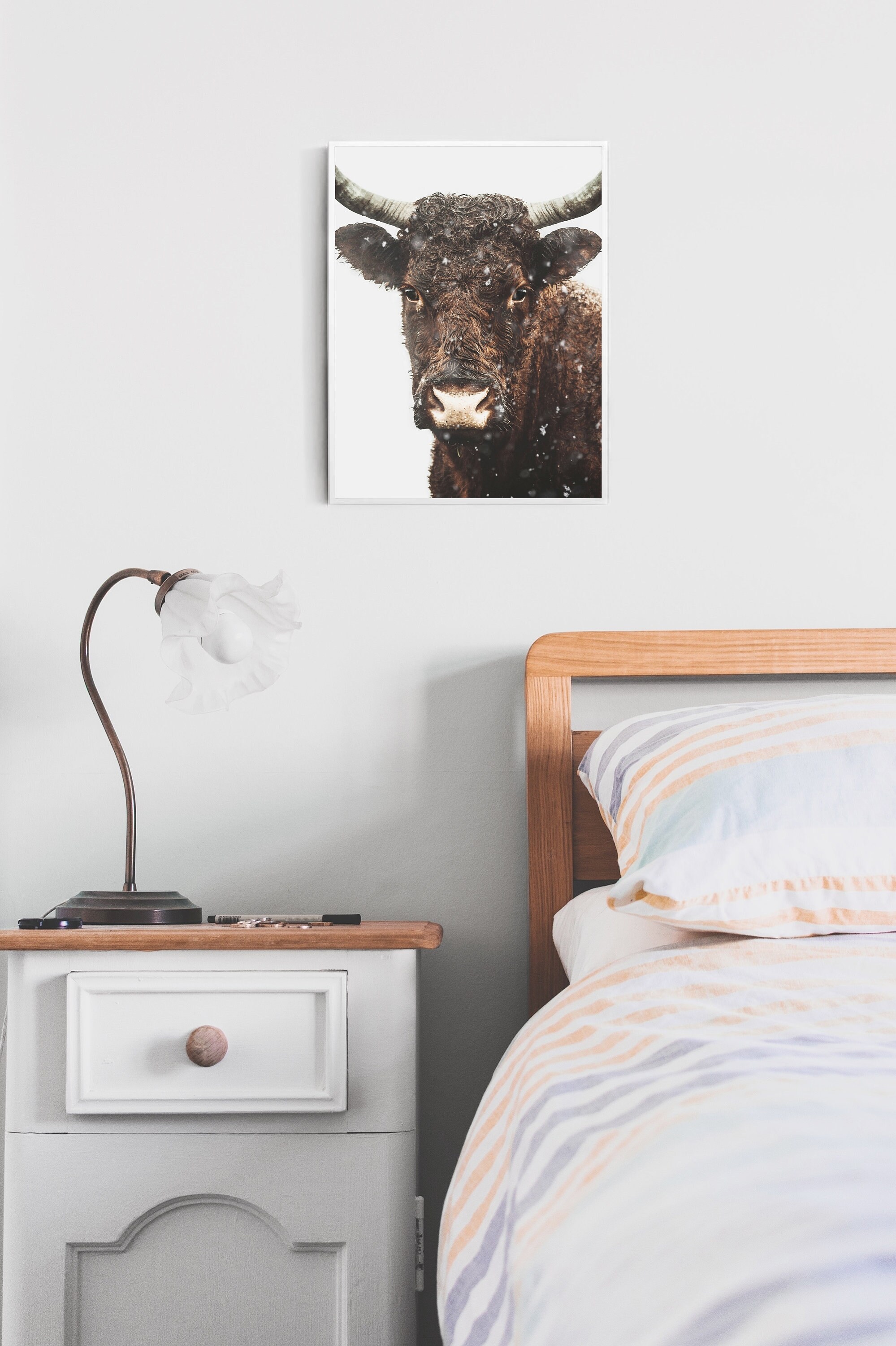 Cow Print Farmhouse Decor Cow Photography Printable Wall - Etsy