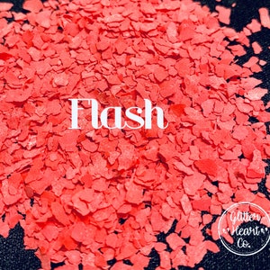 Flash - Red Orange Paint Chips - Etsy