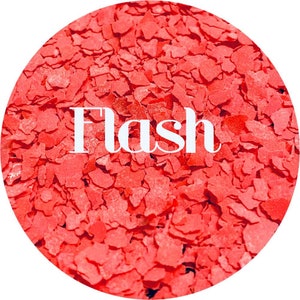Flash - Red Orange Paint Chips - Etsy