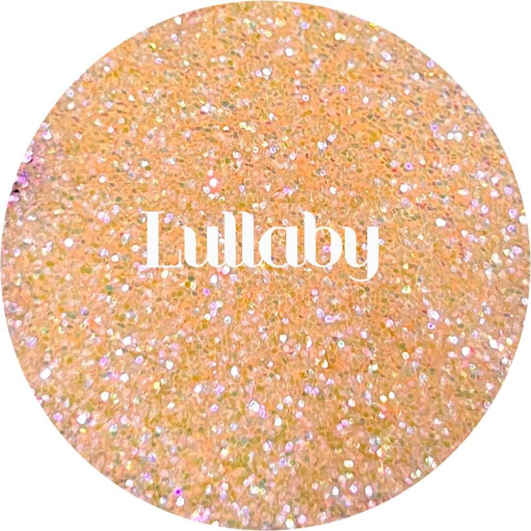 Lullaby - Pastel Orange Polyester Glitter - Etsy